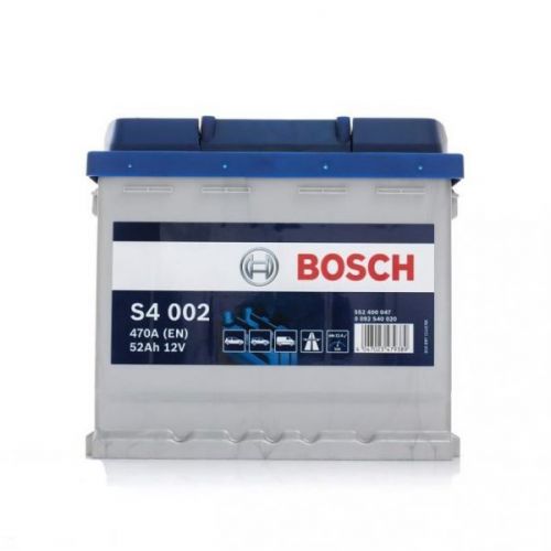Аккумулятор Bosch S4 Silver 52Ah (S4 002) цена, купить авто акб